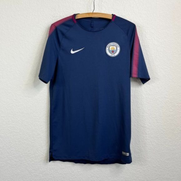 Nike | Shirts | Nike Manchester United Football Soccer Swoosh Jersey ...